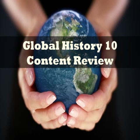 Global 10 midterm review | PPT