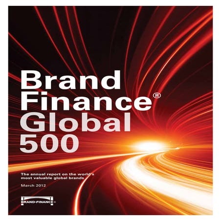 Global 500 brands by finance and branding | PDF