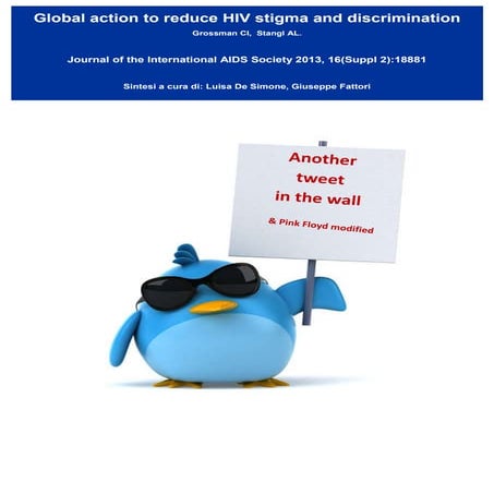 Global action to reduce HIV stigma and discrimination | PDF