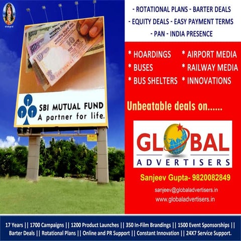 SBI Mutual Fund Advertising | PPT
