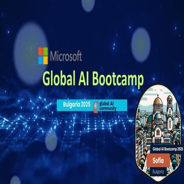 Global_AI_Bootcamp_GraphRAG_2025 Artem Chernevskiy | PPT