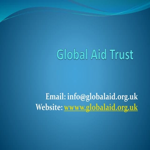 Global Aid Trust | PPTX | Government Support and Welfare | Financial ...