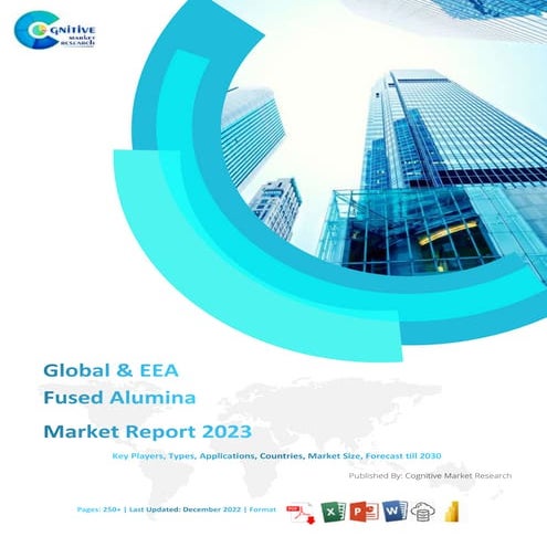 Global and EEA Fused Alumina Market Report 2023 | PDF