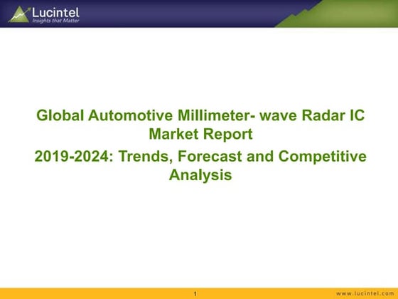 Global Automotive ADAS Market | PPT