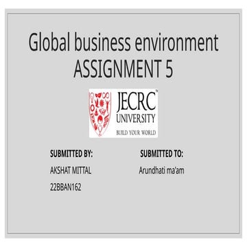 Global business environment 5.pptTTTTTTTT | PPTX