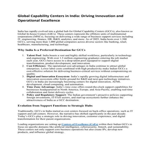 Global Capability Centers in India.pdfFF | PDF