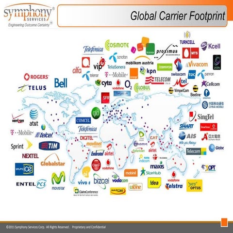 Global carrier footprint v1 | PPTX
