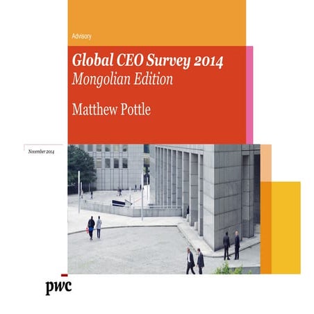 16.10.2014, Global CEO Survey 2014, Matthew Pottle | PPT
