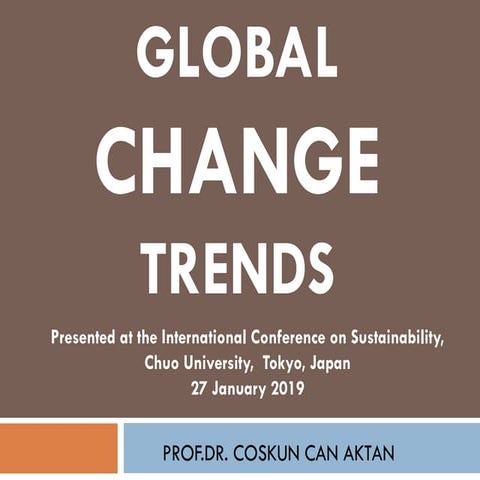 GLOBAL CHANGE TRENDS | PPT