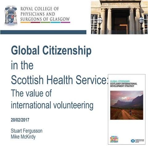 Scottish Global Health Collaborative- NHS Global Health Framework ...