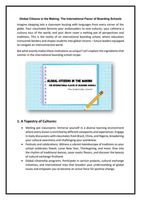 Study Abroad Presentation | PPTX