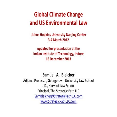 STS-UNIT 4 CLIMATE CHANGE POWERPOINT PRESENTATION | PDF
