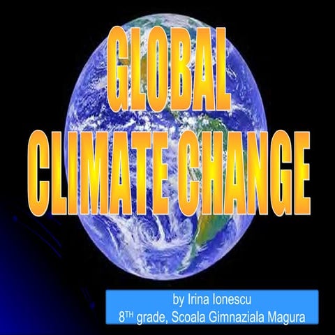 Climate Change and Global Warming | PPT