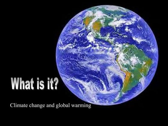 Planetary Networks, Global Warming and Climate Change | PPTX