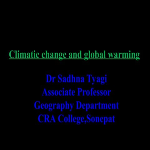 Global Climate Change Presentation.ppt,z | PPT