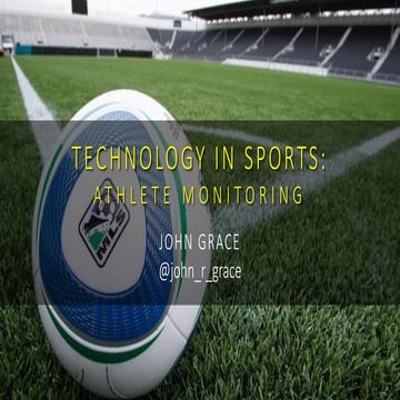 Technology in Sports: Athlete Monitoring | PDF