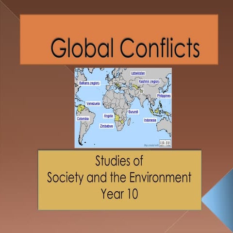Global Conflicts | PPTX