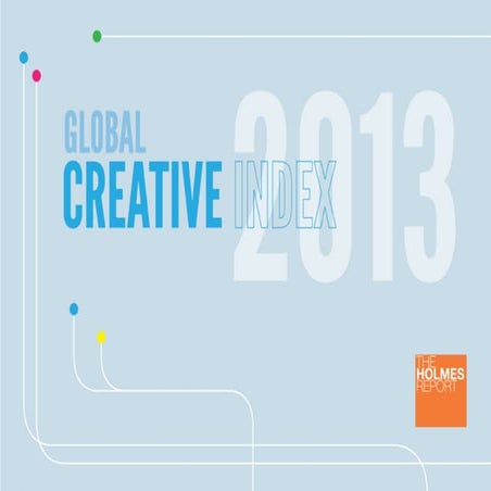 Global Creative Index 2013 | PDF