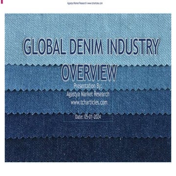 Global Denim Industry Overview-2024 | PPTX