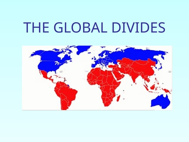Global North and Global South | PPTX