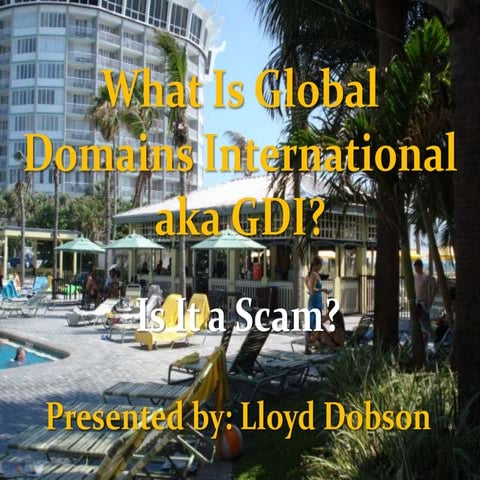 Global Domains International Marketing Training Secrets - | PPT