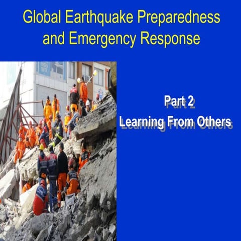 Earthquake Preparedness Infographic | PPTX