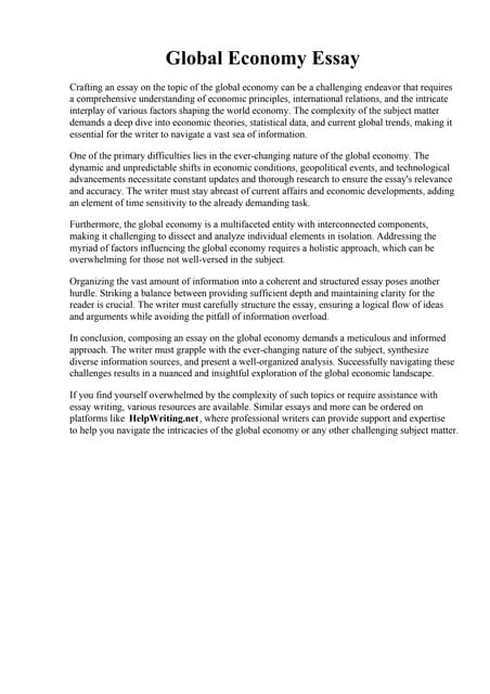 Goal Essay Sample | PDF