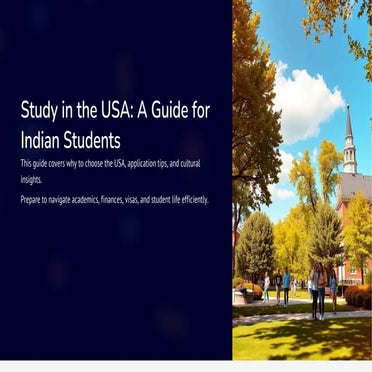 studying in the USA - Global Education Bridge | PDF