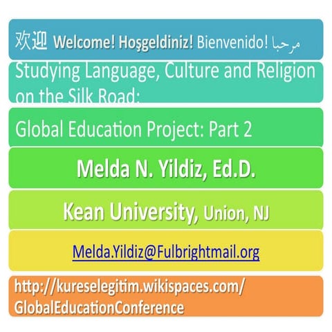 Global education Conference pt 2 | PPT