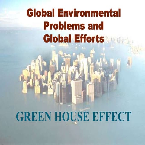 Global environmental issues | PPTX