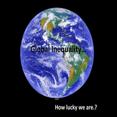 Global inequalities | PPT