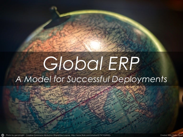 Global ERP Deployments