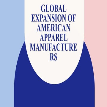 Spotlight on the American Fashion and Clothing Industry.pptx