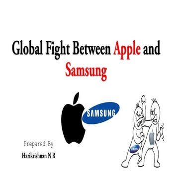 Global fight between apple and Samsung | PDF