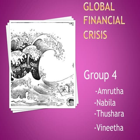 Global financial Crisis | PPTX