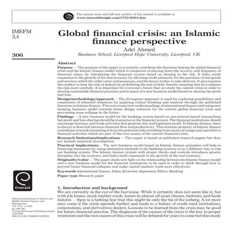 Counter Values in Islamic Finance | PPTX
