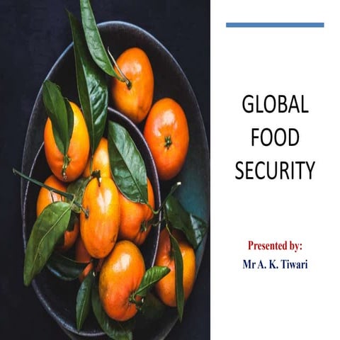 Global food security | PPTX
