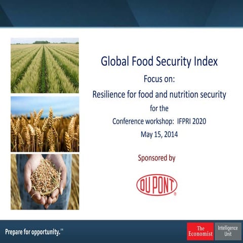 Global food security index | PDF