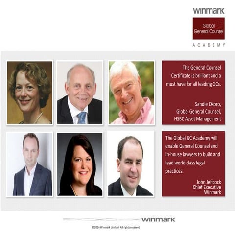 Global General Counsel Academy | PPTX
