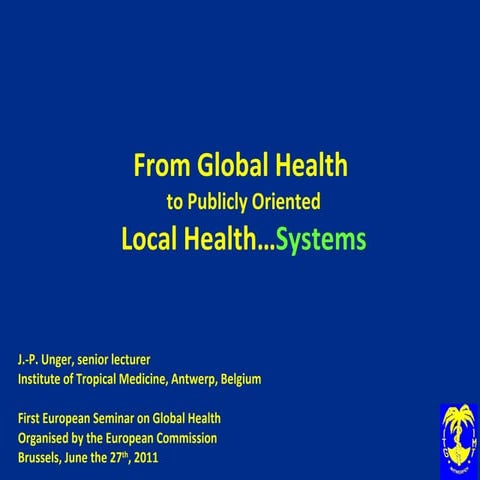 World Bank Group Support to Health Services: Achievements and ...