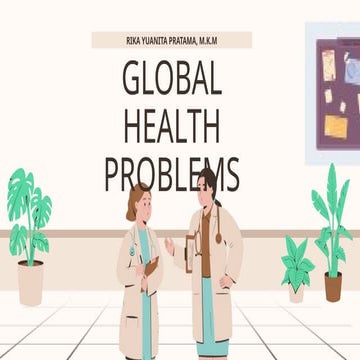 global health problems kesehatan global kesmas | PPTX