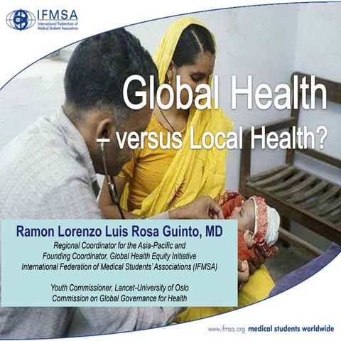 Global Health - Versus Local Health? | PPT