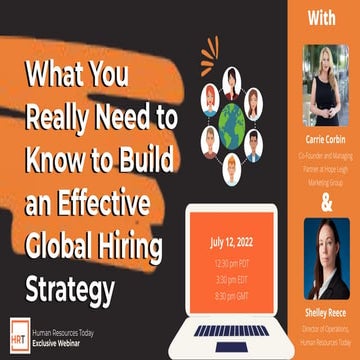 What You Really Need to Know to Build an Effective Global Hiring ...