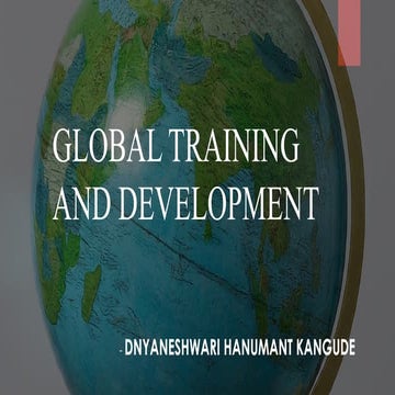 A global training program is a training initiative that is designed and ...
