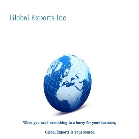 Global Exports Inc | PPT