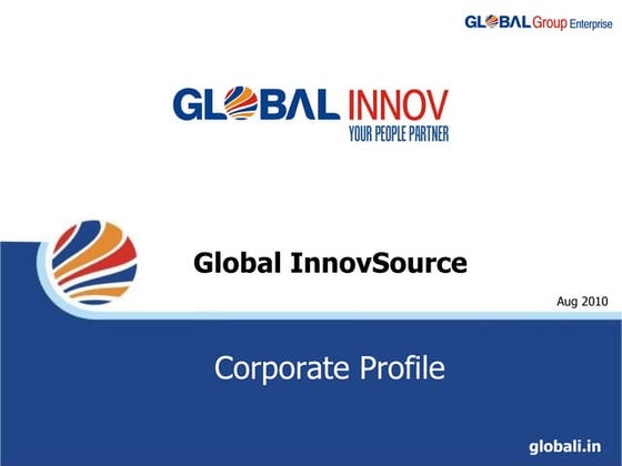 Innovsource Services - Corporate Profile | PPT