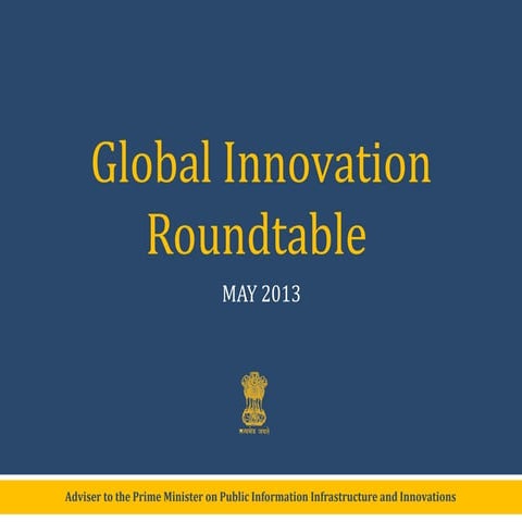 Global Innovation Roundtable | PPT