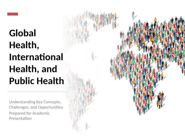 Concept of International health | PDF
