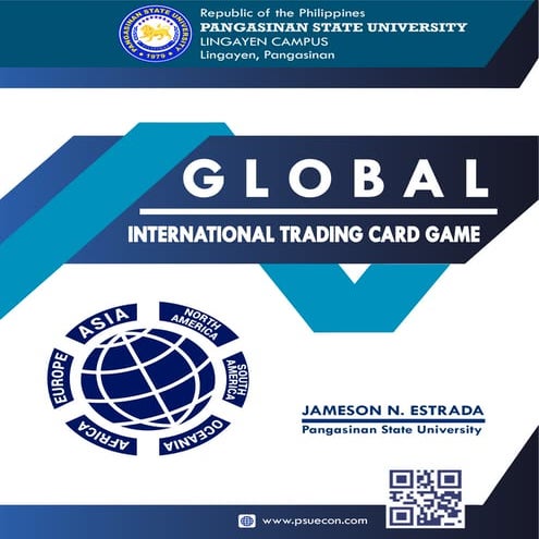 GLOBAL International Trade Game (Card Game in Contemporary World ...