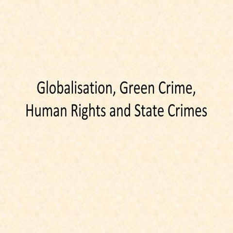 Scly 4 globalisation | PPT